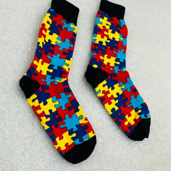 socksmith | Accessories | Sock Smith Puzzle Socks | Poshmark
